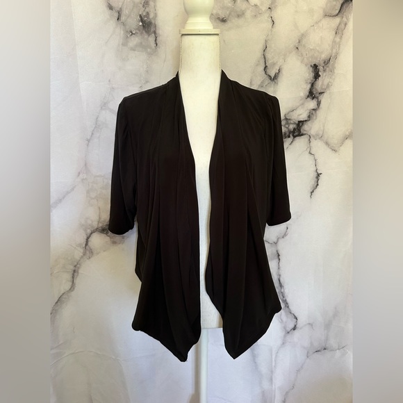 Covington | Sweaters | Covington Cropped Threequarter Length Black ...